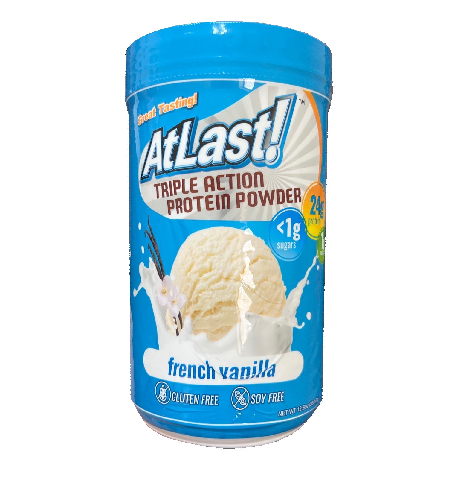 AtLast! Triple Action Protein Powder French Vanilla – HealthSmart Foods