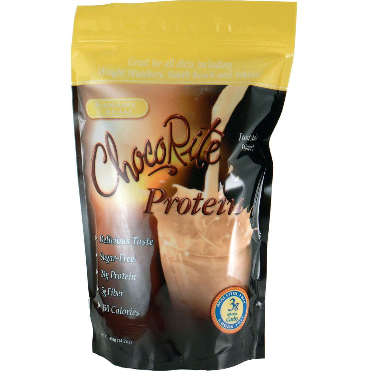 ChocoRite Protein Shake Mix Banana Cream – HealthSmart Foods